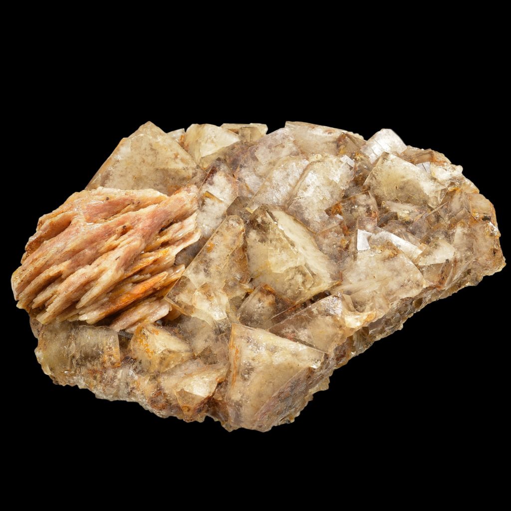 Baryte (barytine) en cristaux, minéraux en vente, description et photos.