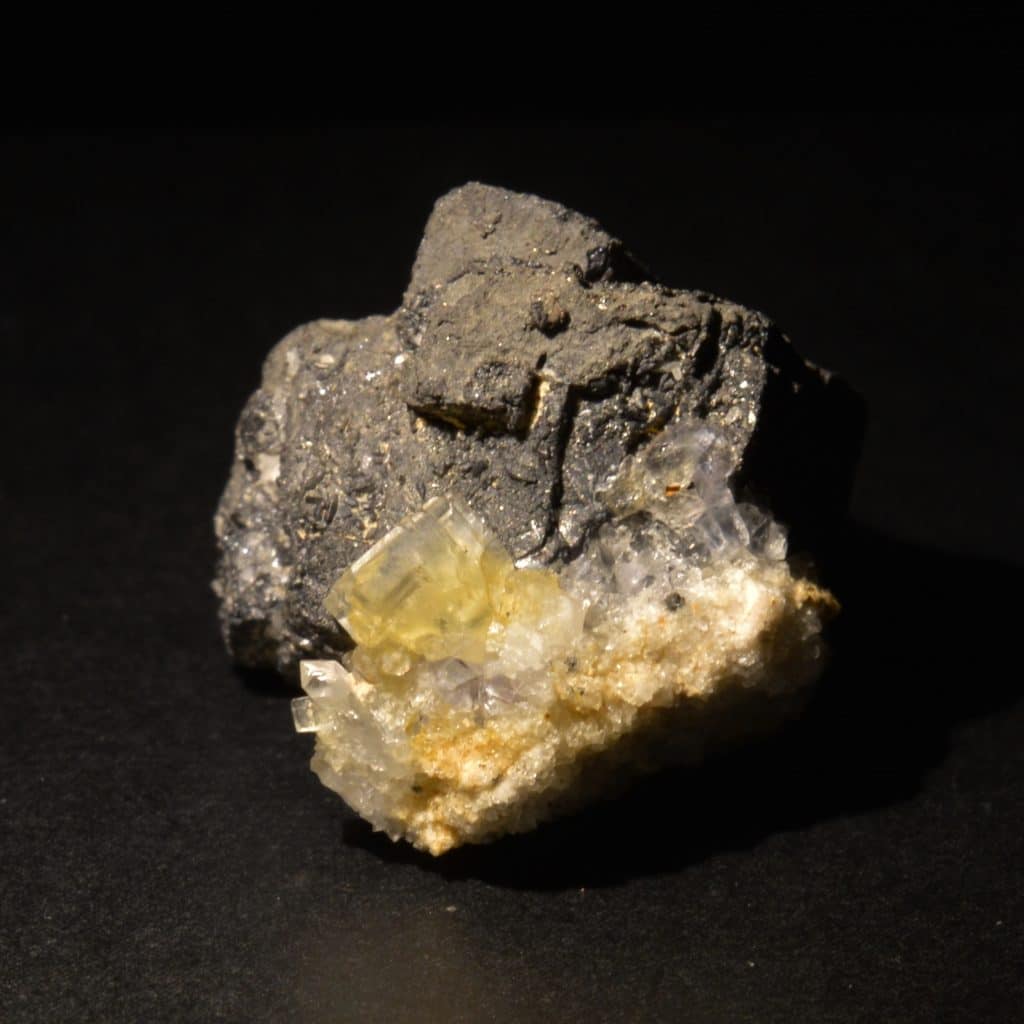 Galène et Fluorine de Versilhac, Haute-Loire., France