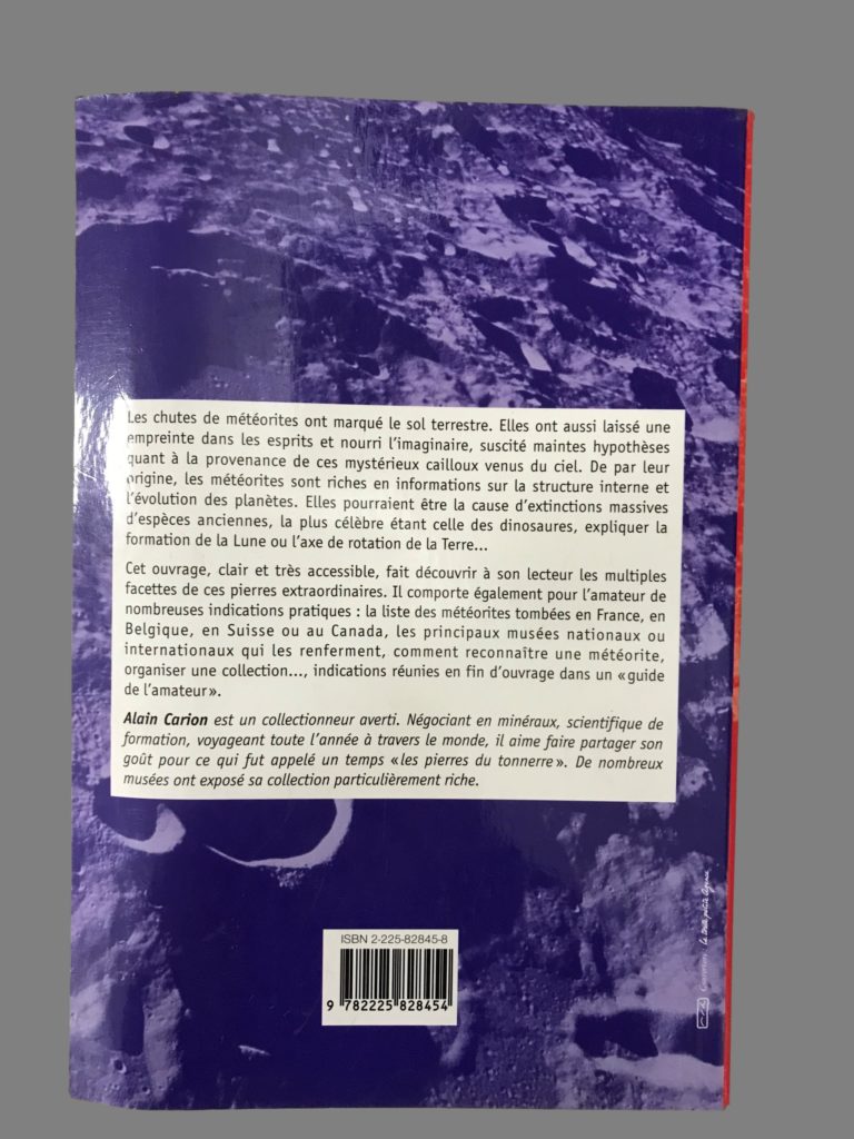 Les météorites et leurs impacts