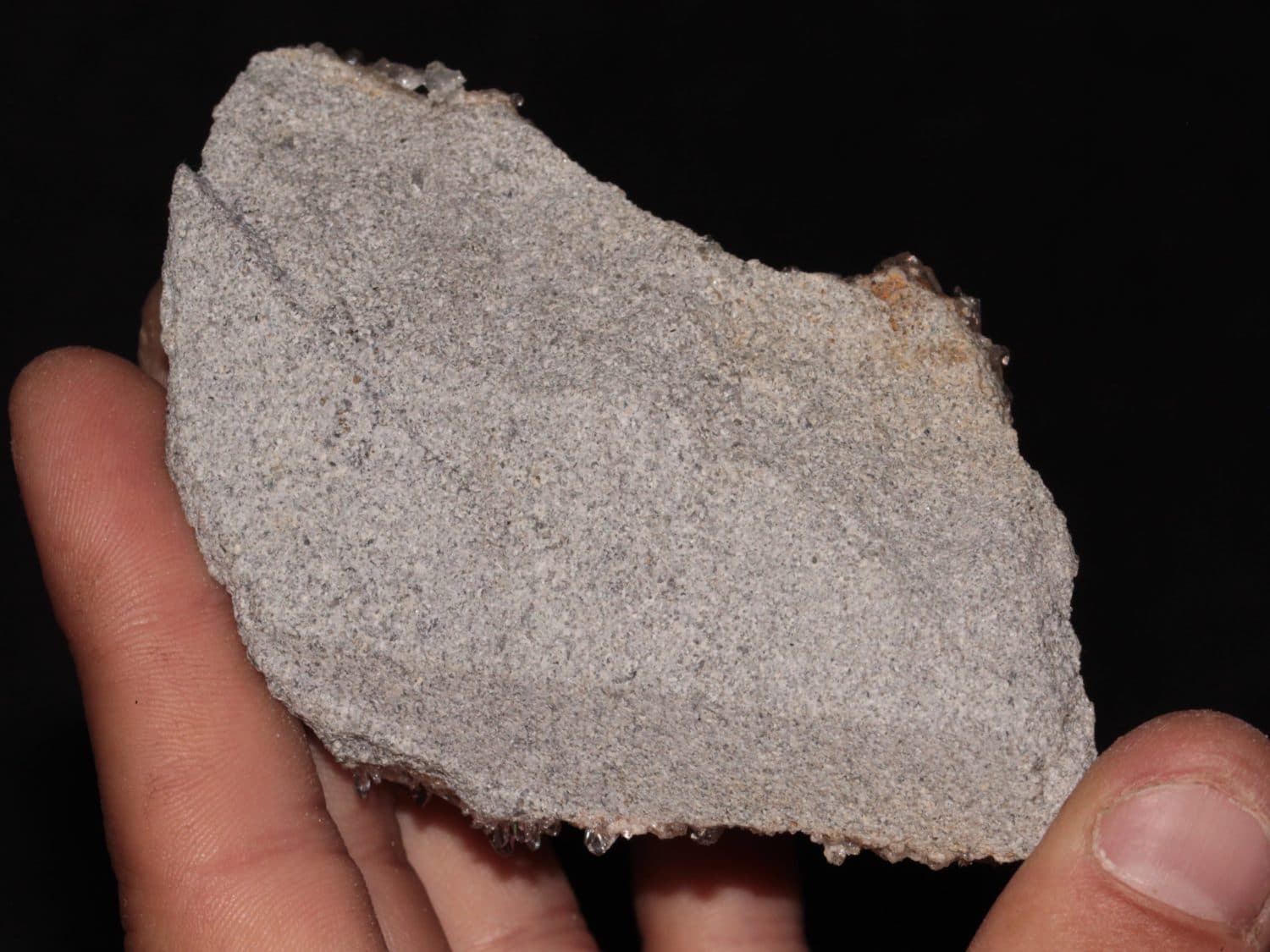 Cristaux de quartz provenant du plateau Matheysin à la Mure en Isère