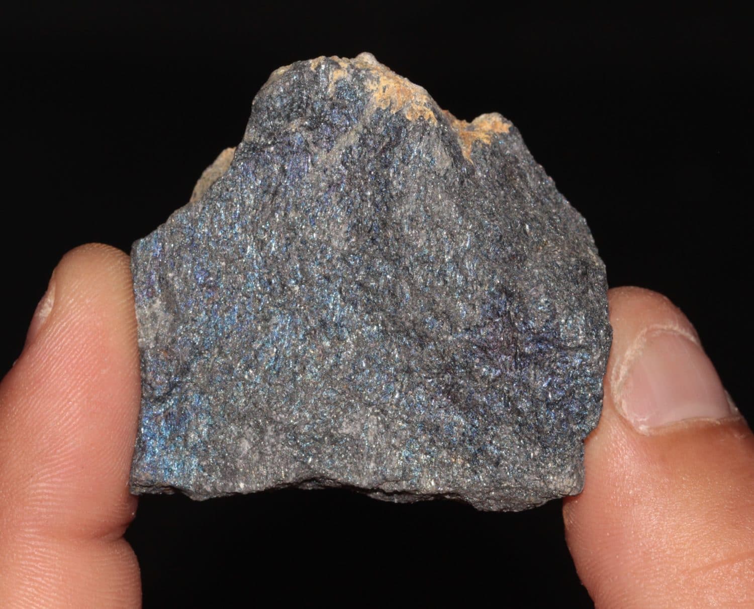 Berthierite irisée, Valcros, Var.