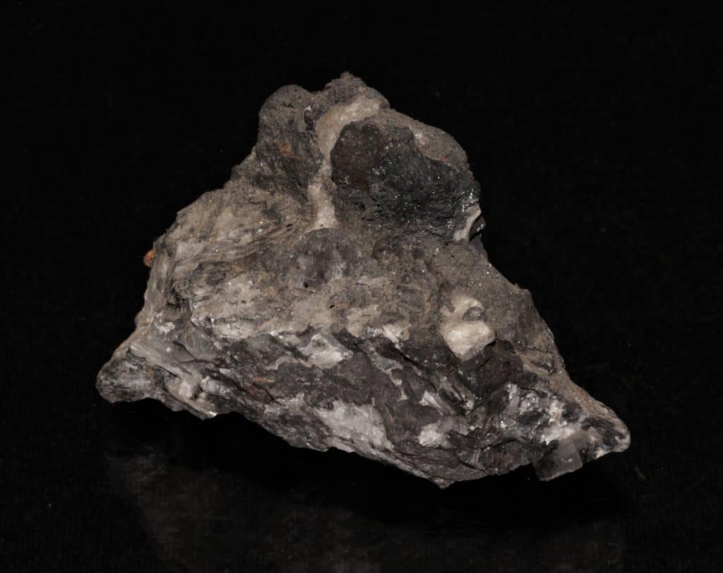 Crednérite, Merehead quarry, Shepton Mallet, Bristol, Angleterre