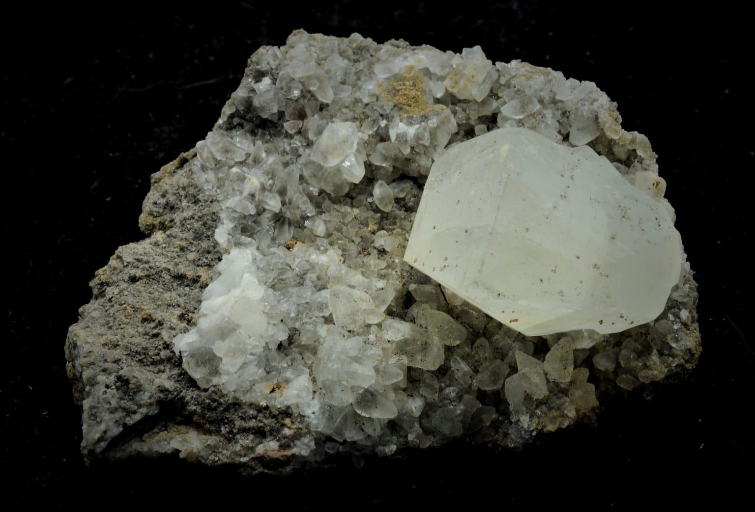 Calcite, Mine de Largentière, Ardèche.