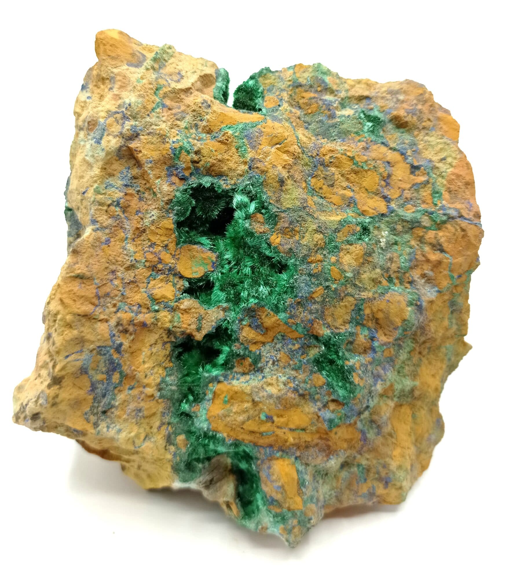 Malachite, Chessy-les-Mines (Chessy), Rhône.