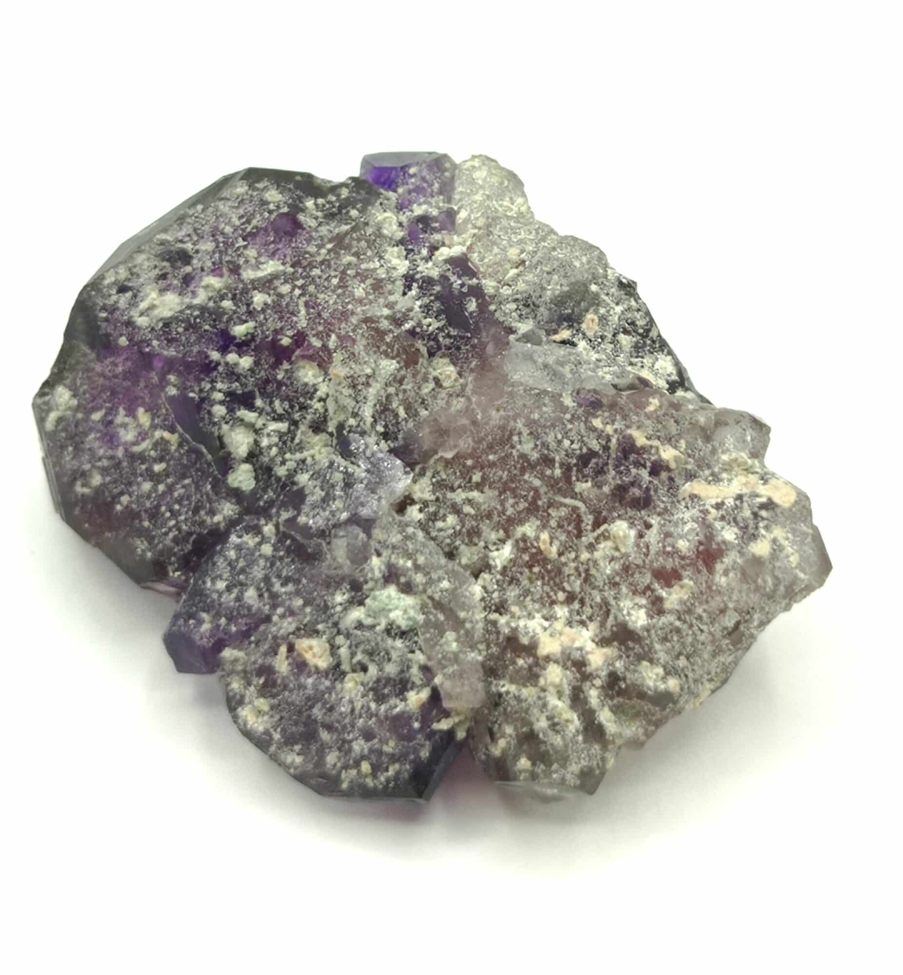 Cristal d’améthyste, Le Petit Défend, Saint-Raphaël, Var.