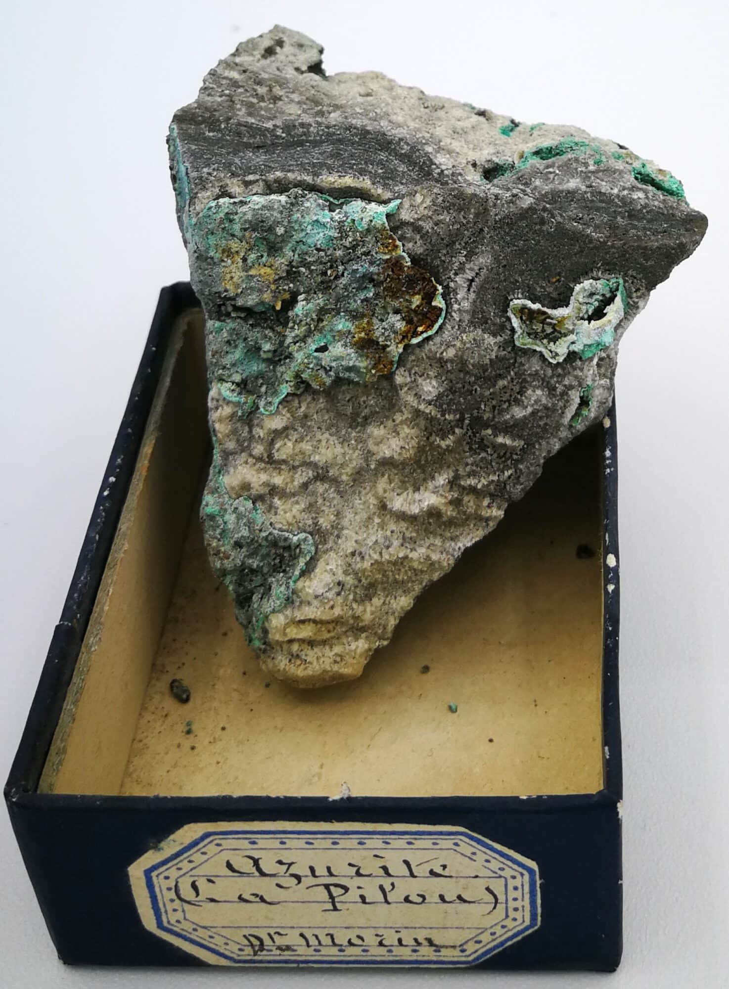 Malachite, mine Pilou, Poum, Nouvelle-Calédonie.