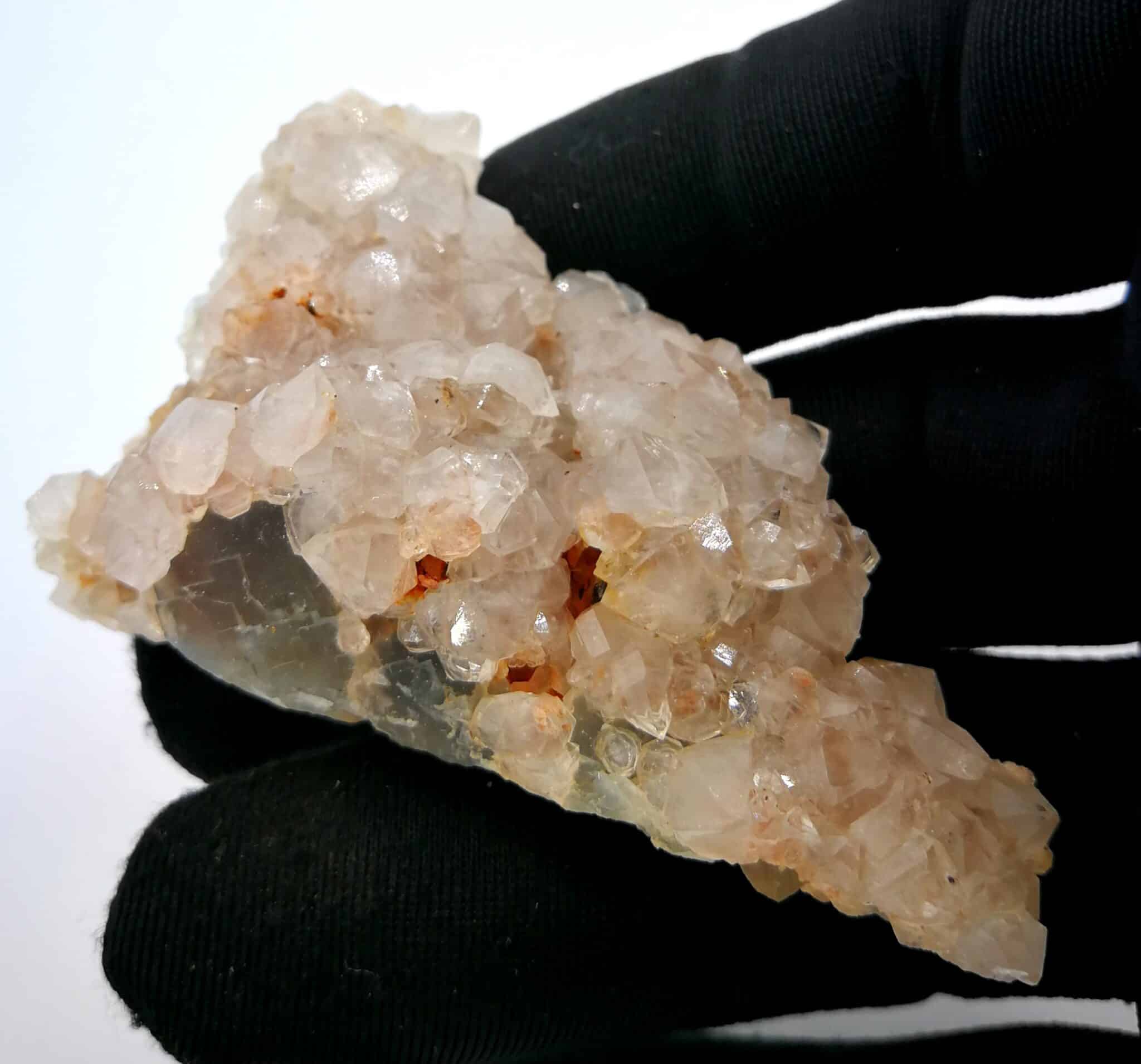 Fluorite, Quartz, la Boule du Kaymar, Aveyron Ex. Michel maigrot