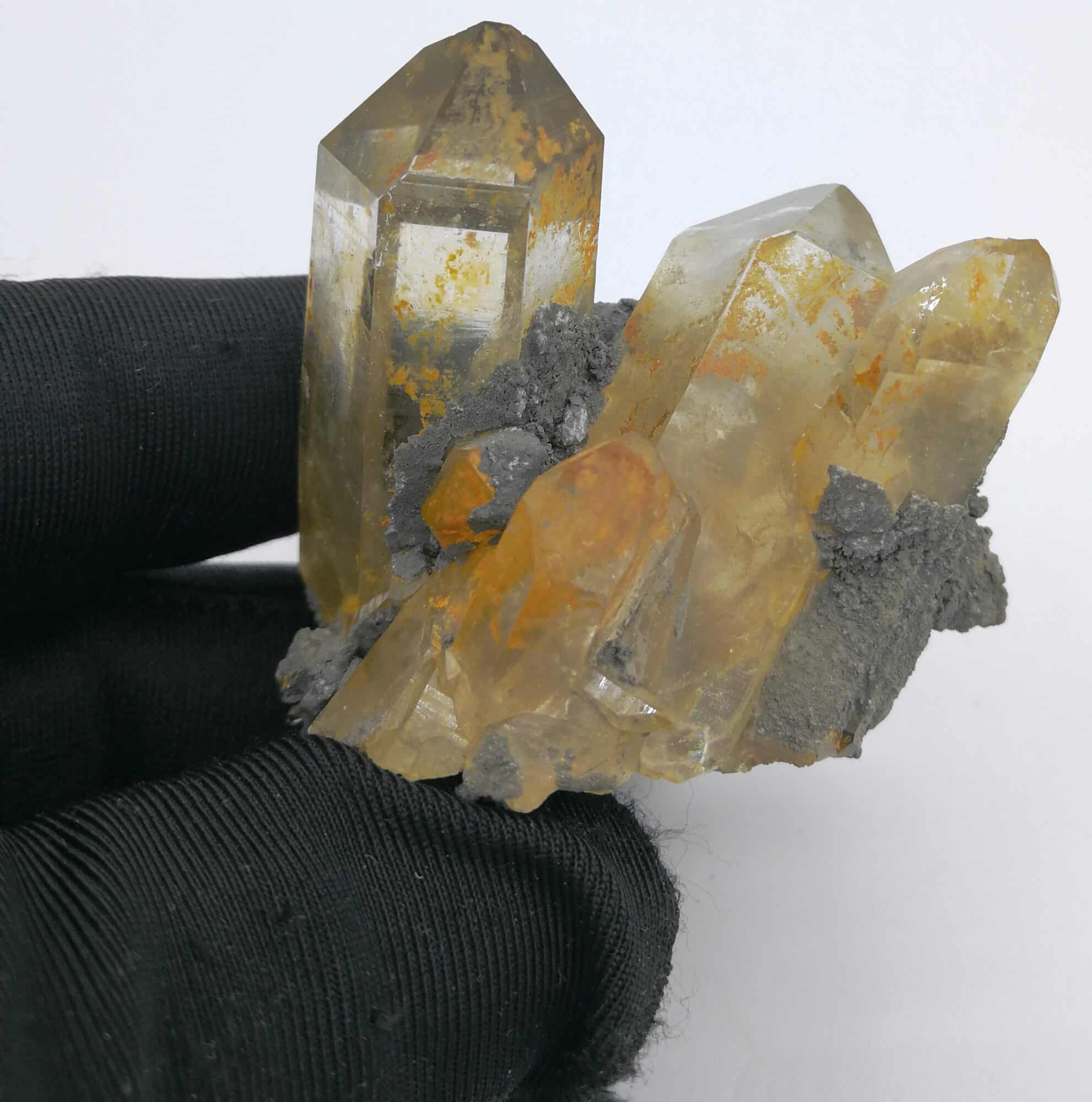 Quartz, calcite, dolomite, Le fortin, Mont Blanc.