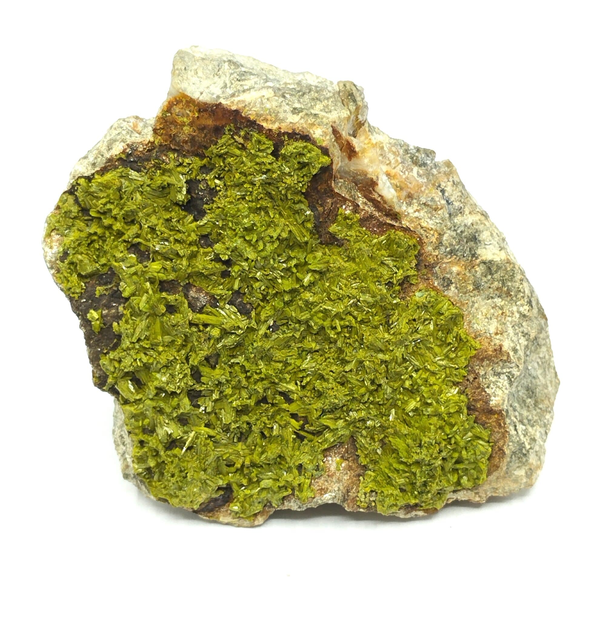 Pyromorphite, Vézis, Aveyron.