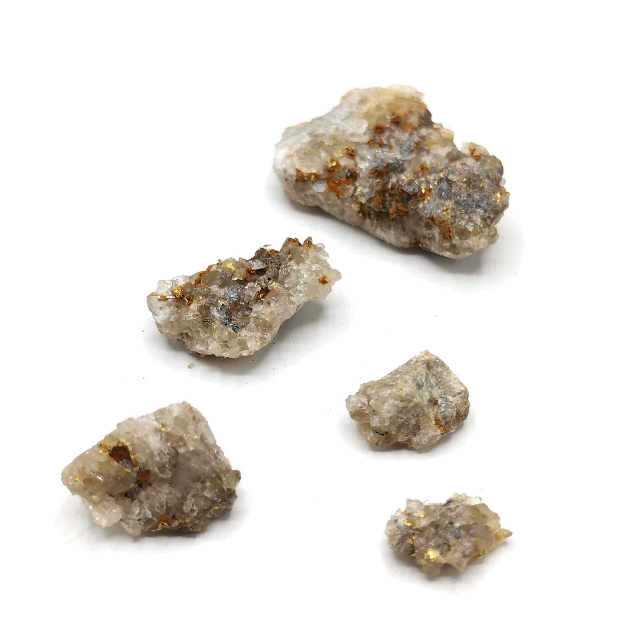 Native gold, Maranas mine, Haute-Vienne.